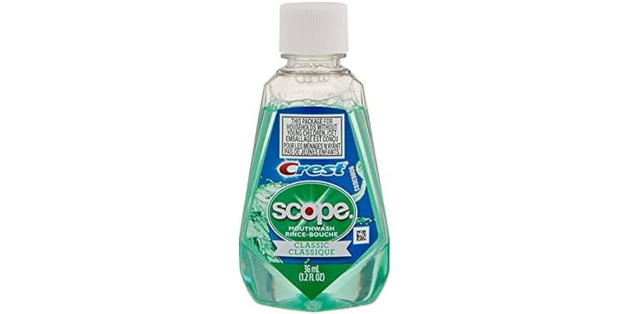 CREST SCOPE Classic Mouthwash 1.2oz