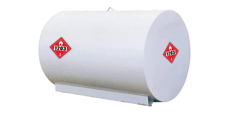 1203 Placard DOT Hazardous Chemical