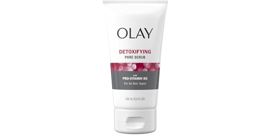 Olay Regenerist Detoxifying Pore Scrub Facial Cleanser, 5 Fl Oz