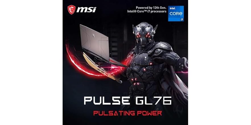 MSI Pulse GL76 Gaming Laptop