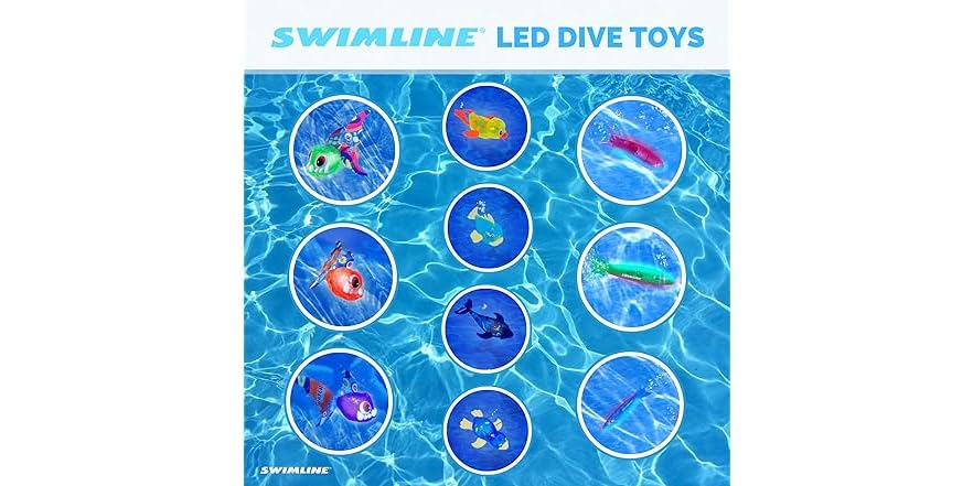 Swimline Original 1-Pack Diving Toys LED