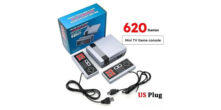 Retro Gaming Console with 620 Games