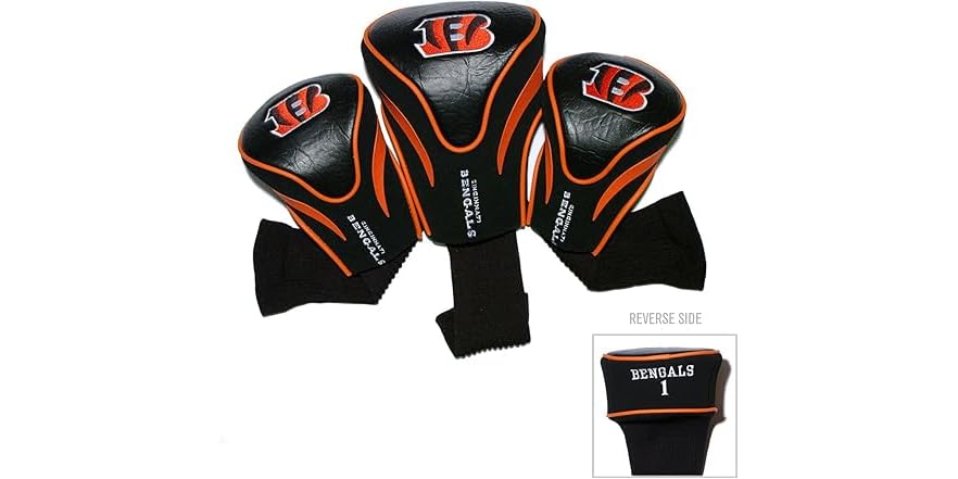 NFL Cincinnati Bengals Headcovers (3 Ct)