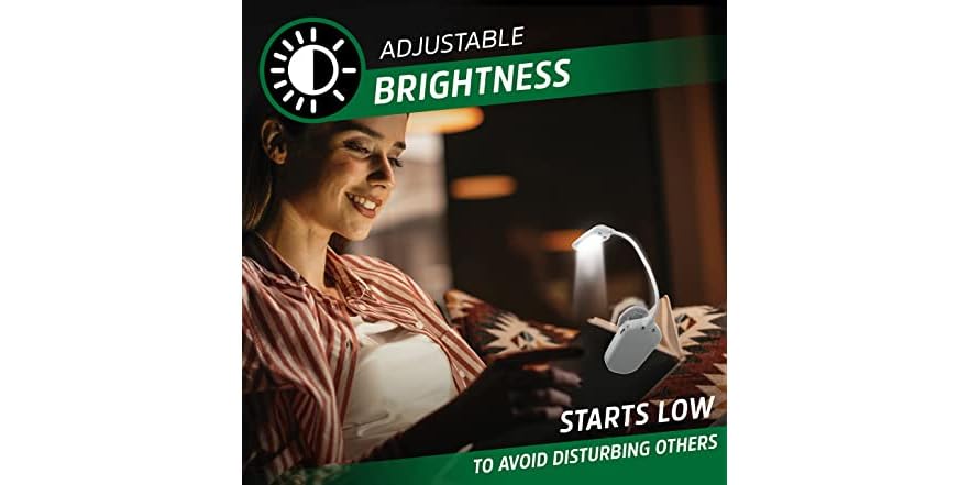 Energizer Rechargeable LED Book Light Flex