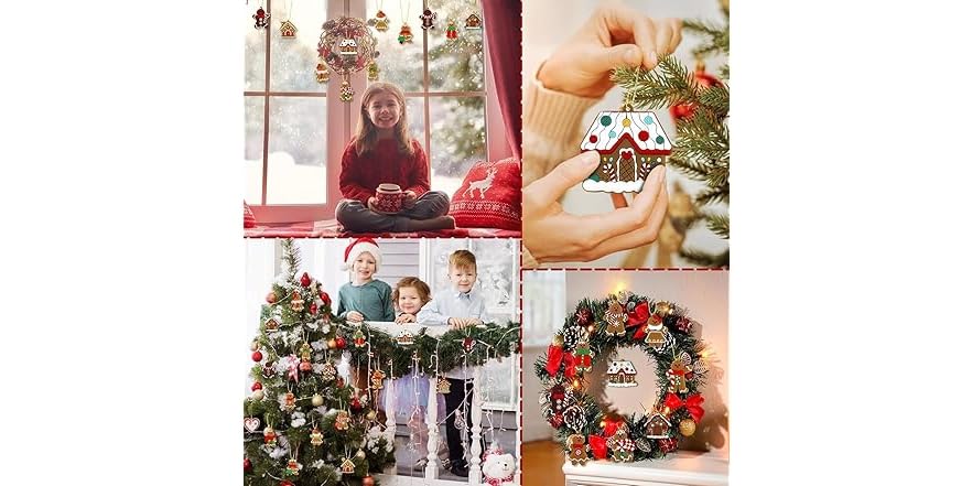 Generic 16Pcs Christmas Decorations