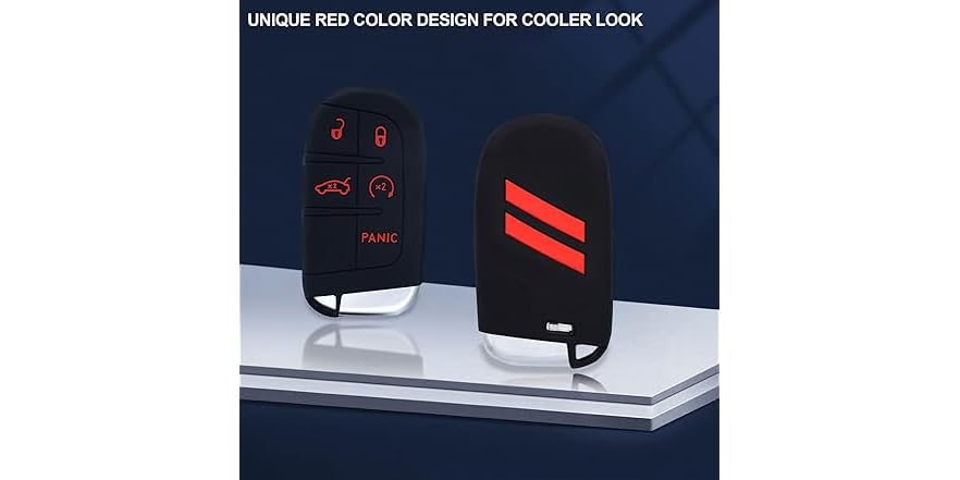 Silicone Key Fob Cover (2 Pack)