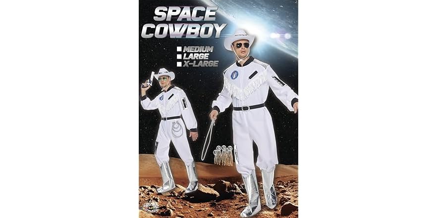 Men's Space Cowboy Costume