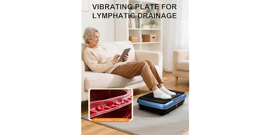 Hophorse Vibration Plate Machine (Blue)