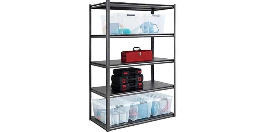 Whalen 5-Shelf Heavy Duty Steel Shelving