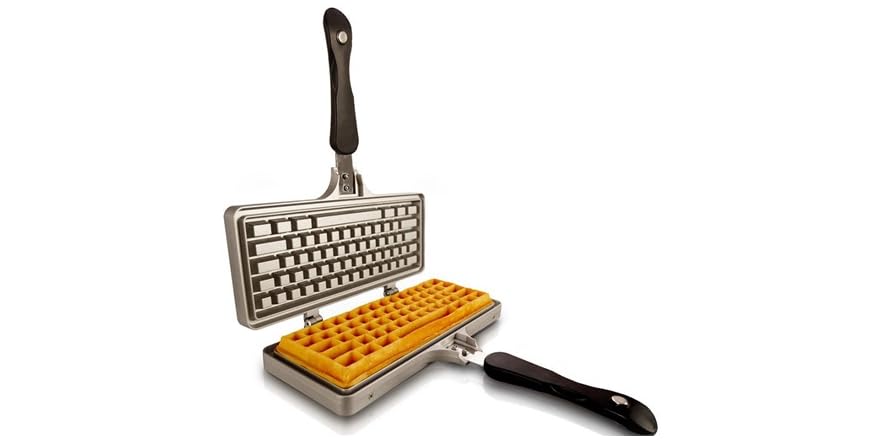 The Keyboard Waffle Iron®