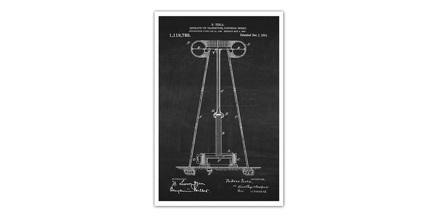 Tesla Coil Poster (Your Choice)