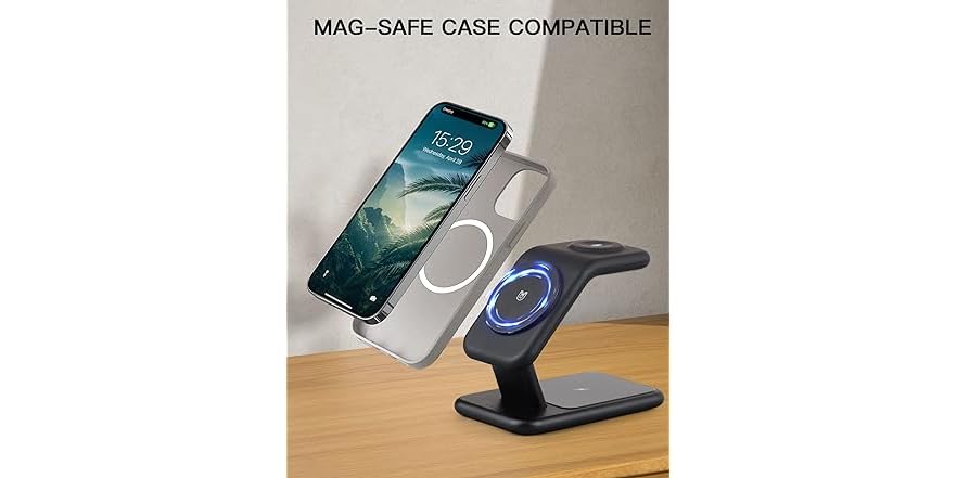 3-in-1 MagSafe Fast Charger Stand, 18W