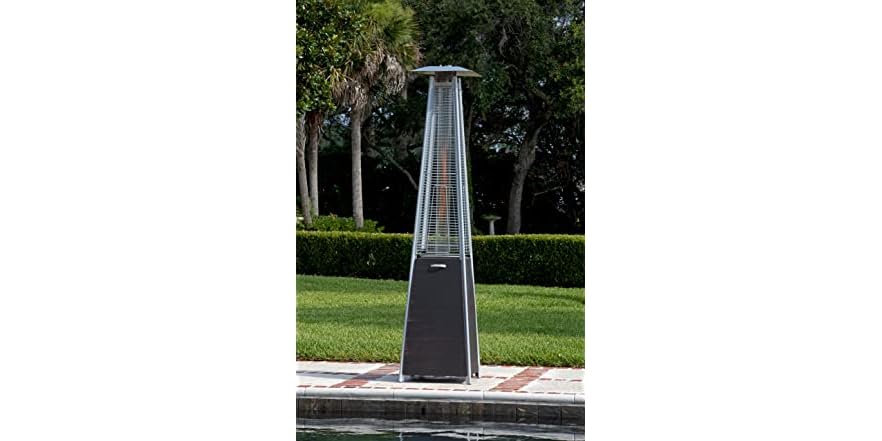 Fire Sense Pyramid Flame Patio Heater