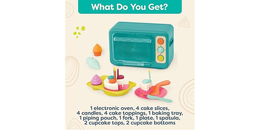 B. toys Play Oven Set, 22 Pieces