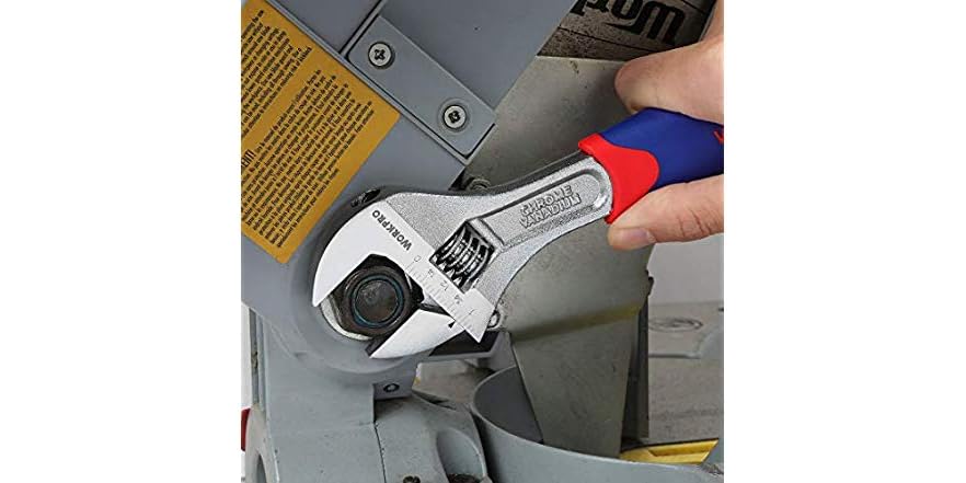 WORKPRO WORKPRO 3-piece Adjustable Wrench Set CR