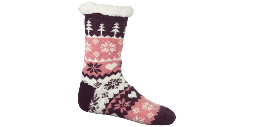 {3-Pairs} Women's Sherpa Socks