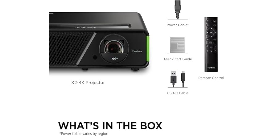 ViewSonic X2-4K UHD Short Throw Projector