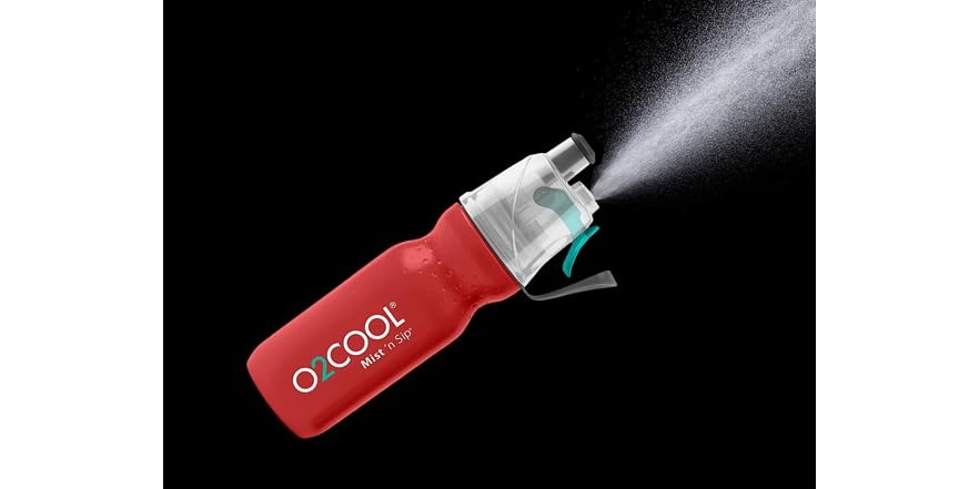 O2 Cool Drinking and Misting Bottle