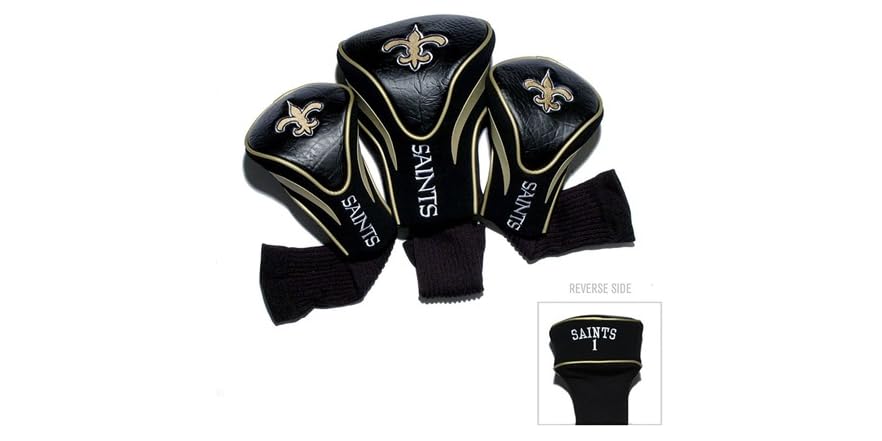 NFL Golf Club Headcovers 3-Pack