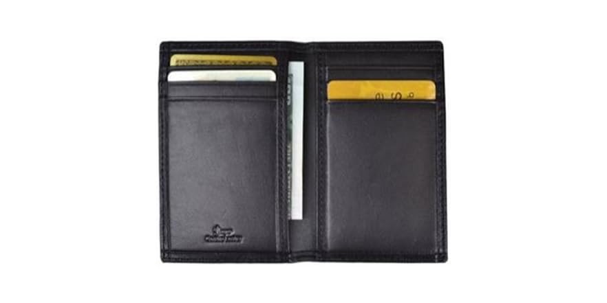 Royce RFID Leather CC Wallet w/BT Tracking Device