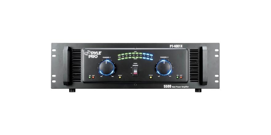 5500 Watt Professional DJ Power Amplifier