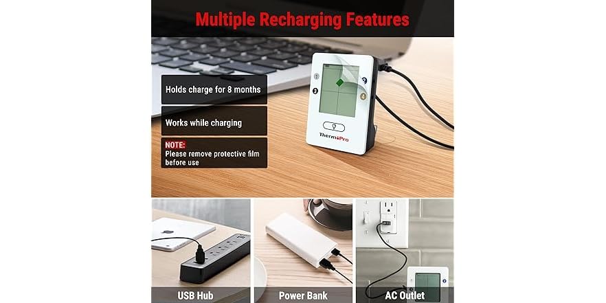 ThermoPro TP25 650FT Wireless Meat Thermometer