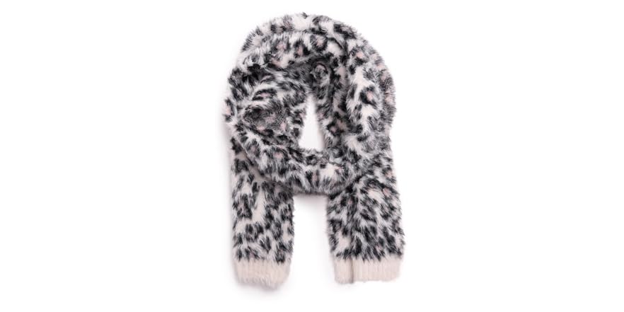 Women's Traditional Fuzzy Scarf