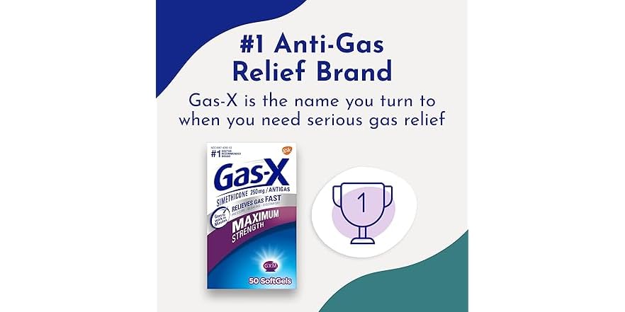Gas-X Maximum Strength Gas Relief Softgel