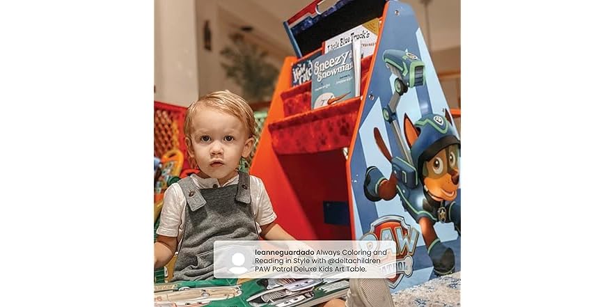 Delta Children Kids Easel & Play Station