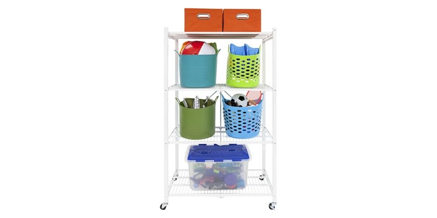 Set of Two Pop-It 4-Tier Shelves