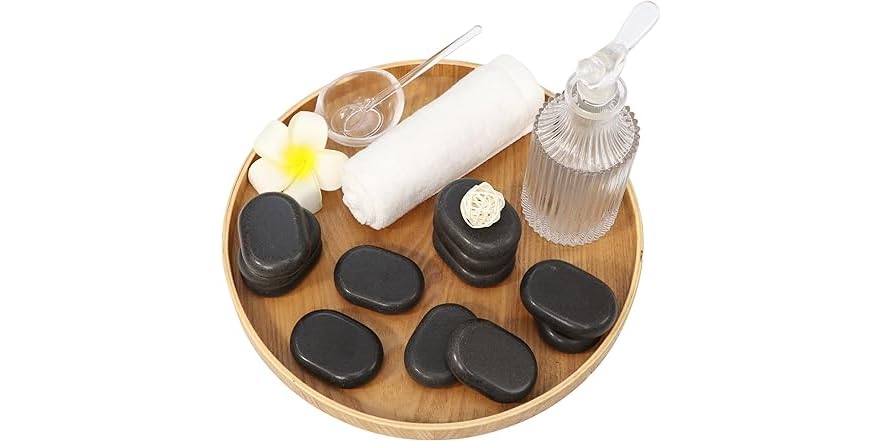 Master Massage 12pc Hot Stone Massage Set