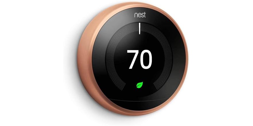 Nest Learning Thermostat, 3rd Gen, Stainless