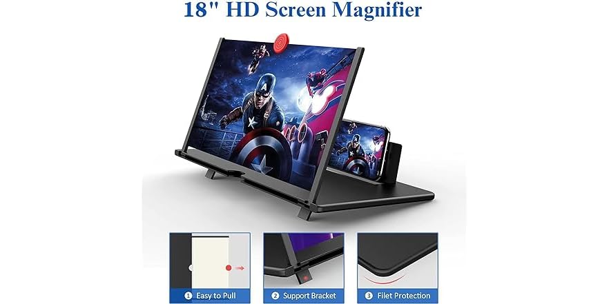 18" 3D Screen Magnifier Stand