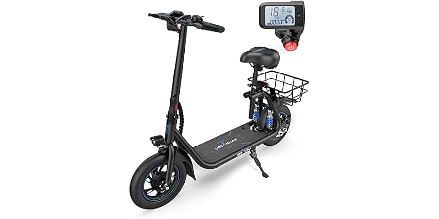 URBANMAX C1 Pro Electric Scooter with Seat