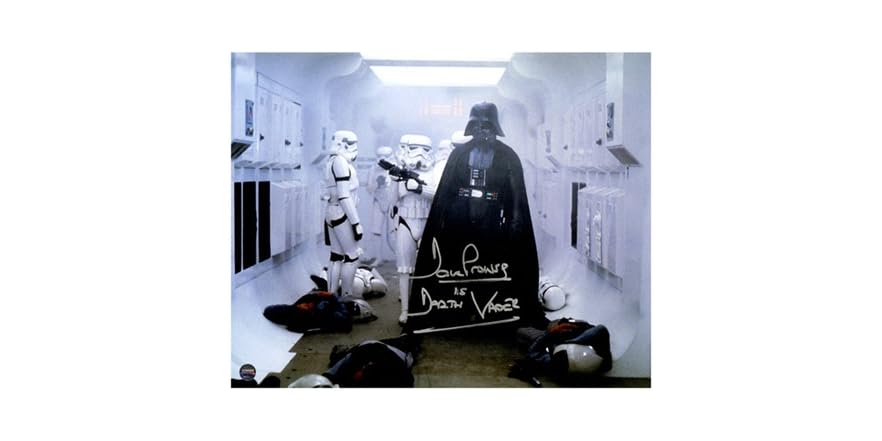 Dave Prowse Signed Luke Skywalker 8x10