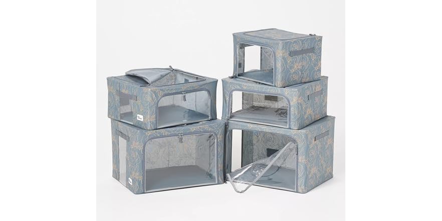 Periea Collapsible Storage Box Collection (Set of 5)