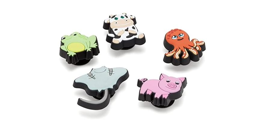 Crocs 5-Pack Cute Animal Shoe Charms