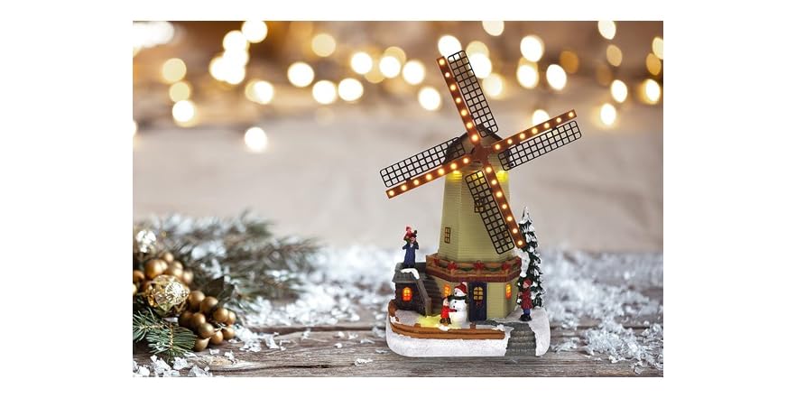 Christmas Village Company Windmill