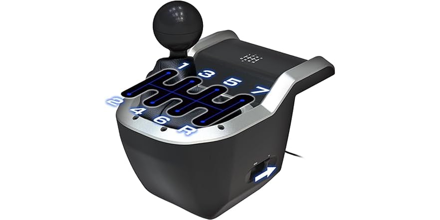 HORI 7-Speed Racing Shifter for PC (Windows 11/10)