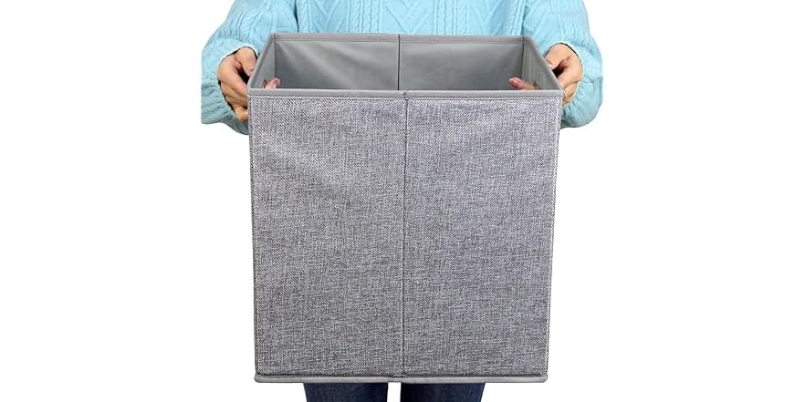 Casaphoria 4pcs Cube Collapsible Fabric