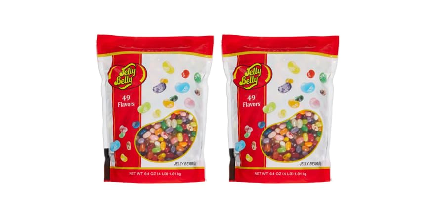 (2-Pack) 4 Lb Bag of Jelly Belly Jelly Beans