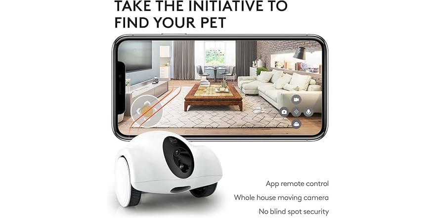 Smart Pet Camera, 2-Way Audio