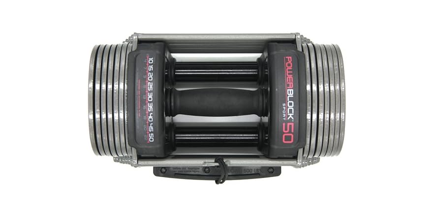 PowerBlock Sport 50 Adjustable Dumbbell Set