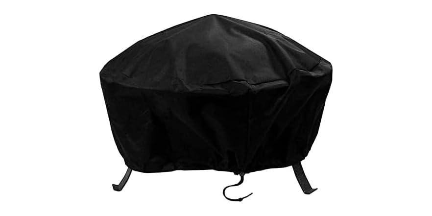 Sunnydaze Weather Resistant Round Fire Pit Cover