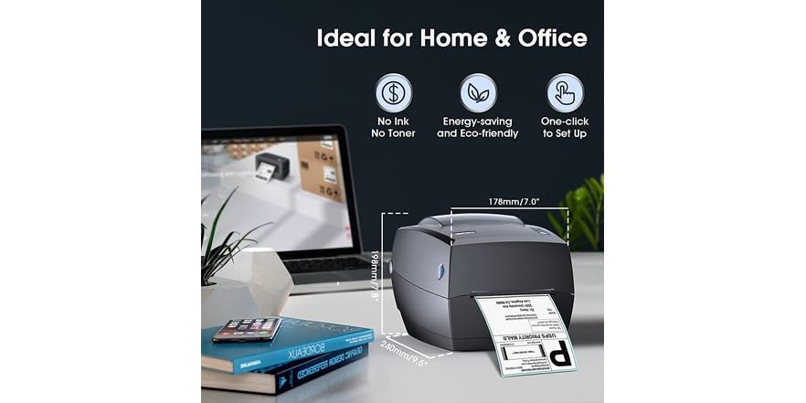 iDPRT SP420 Dustproof Shipping Label Printer