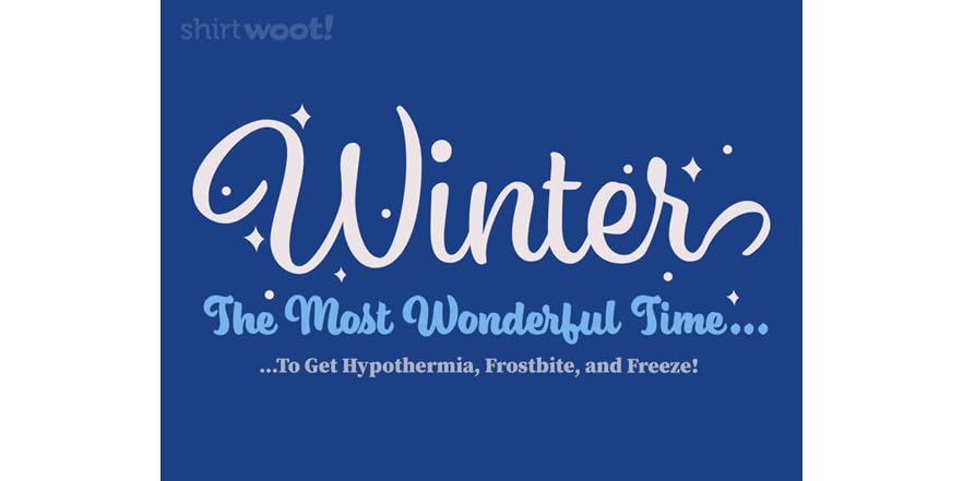 Winter the most wonderful time