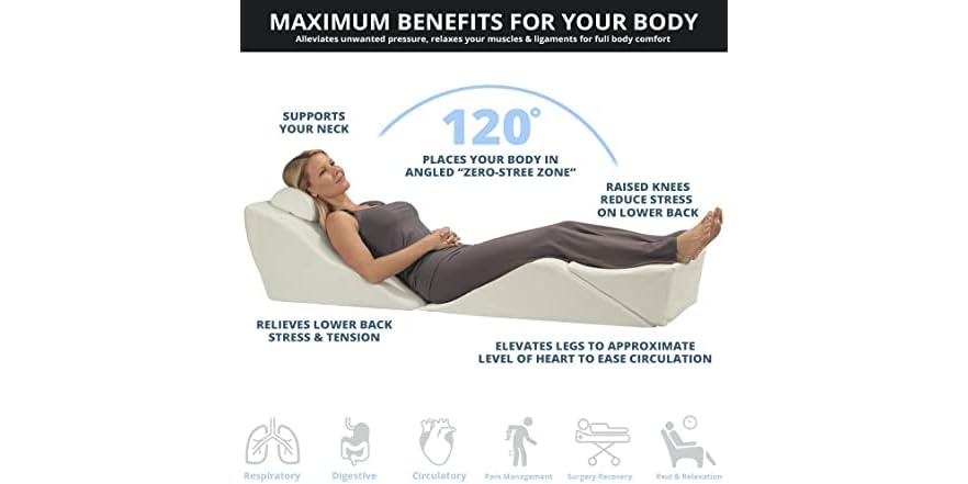 Contour Backmax Foam Bed Wedge