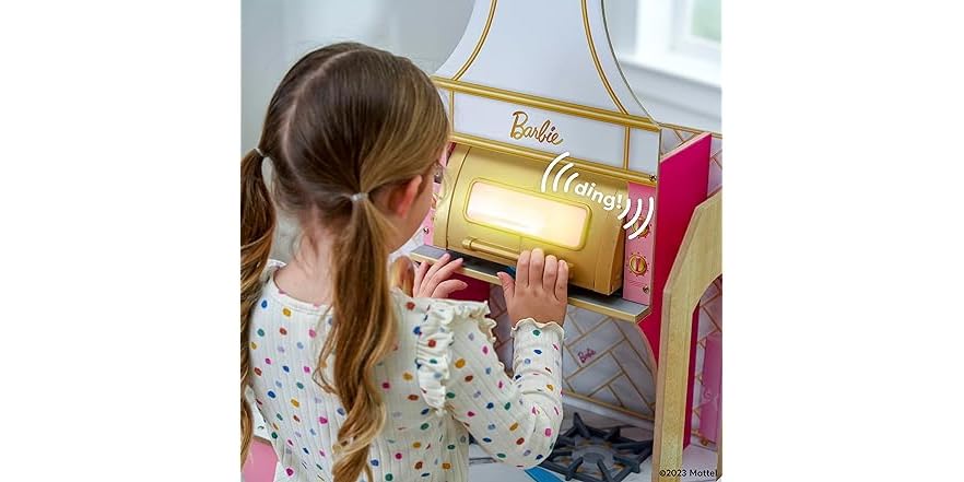 KidKraft Barbie Wooden Play Kitchen