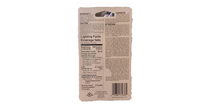 Felt Electric LED (1) G9 - 35 Watt 120 V