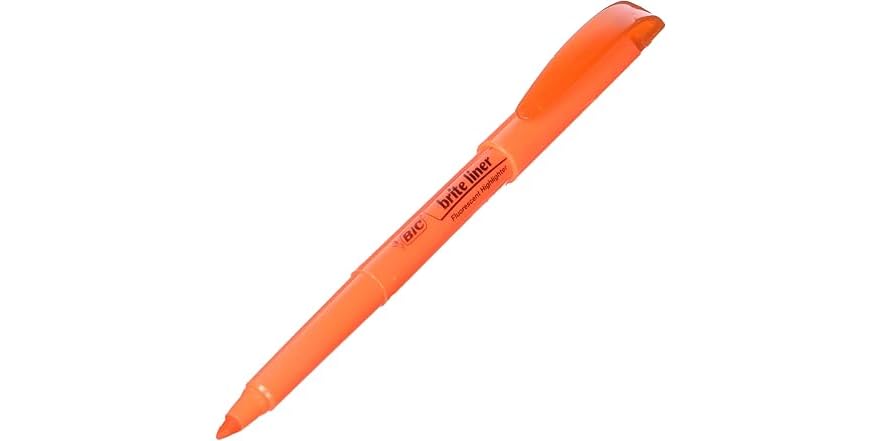 BIC Brite Liner Chisel Tip Highlighters